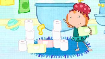 Math in the Bath: Building a Rocket with Shapes | Peg + Cat ...