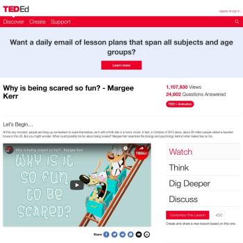 Why is being scared so fun? - Margee Kerr :: Resources :: California ...