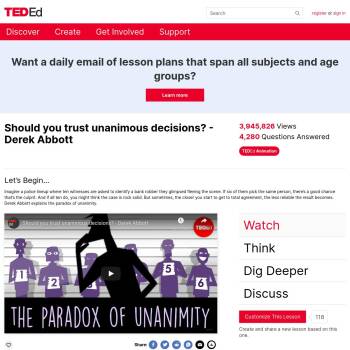Should you trust unanimous decisions? - Derek Abbott :: Resources ...