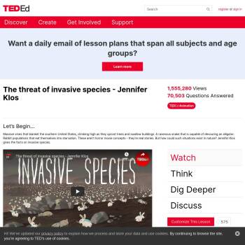 The threat of invasive species - Jennifer Klos :: Resources ...