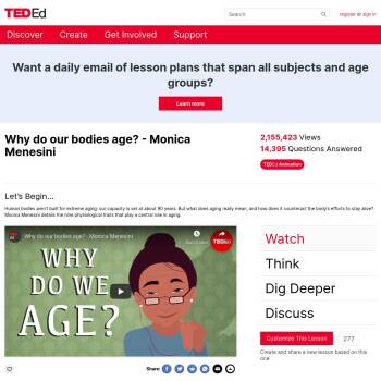 Why do our bodies age? - Monica Menesini :: Resources :: California ...
