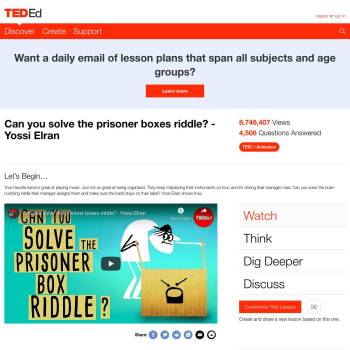Can you solve the prisoner boxes riddle? - Yossi Elran :: Resources ...