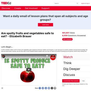 Are spotty fruits and vegetables safe to eat? - Elizabeth Brauer ...