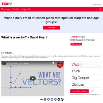 What is a vector? - David Huynh :: Resources :: California Educators ...
