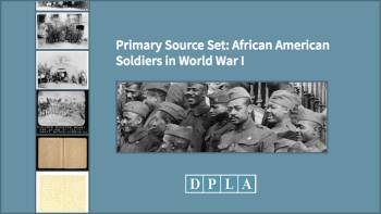 Primary Source Set: African American Soldiers in World War I ...