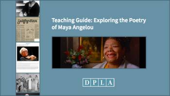 Teaching Guide: Exploring the Poetry of Maya Angelou :: Resources ...