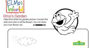 Elmo's World Elmo's Garden Printable | Sesame Street :: Resources ...