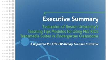 Evaluation of BU’s Teaching Tips for Using PBS KIDS Transmedia in ...