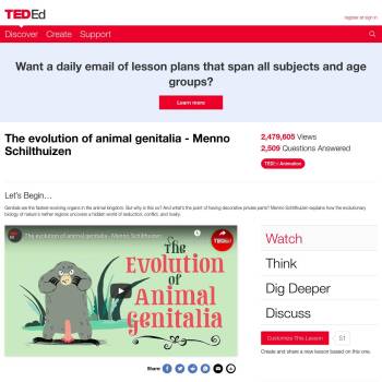 The evolution of animal genitalia - Menno Schilthuizen :: Resources ...