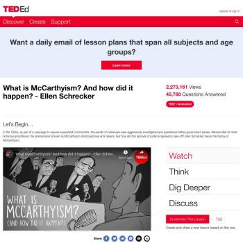 What is McCarthyism? And how did it happen? - Ellen Schrecker ...