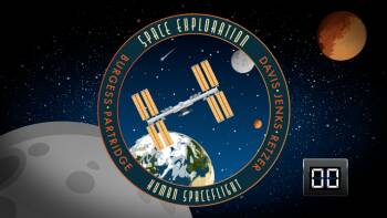 Space Exploration Badge | Mission Control Clip :: Resources ...