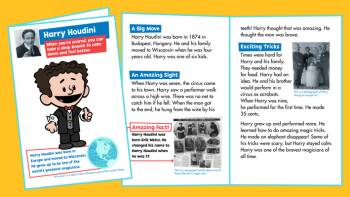 Harry Houdini Reader | Xavier Riddle and the Secret Museum :: Resources ...