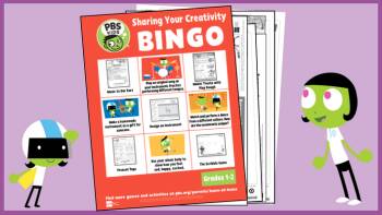 Sharing Your Creativity: Grades 1 and 2 | PBS KIDS :: Resources ...
