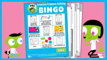 Creative Problem-Solving Bingo: PreK and K | PBS KIDS :: Resources ...