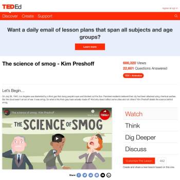 The science of smog - Kim Preshoff :: Resources :: California Educators ...