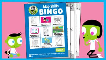 Map Skills Bingo: Grades 1 and 2 | PBS KIDS :: Resources :: California ...