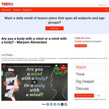 Are you a body with a mind or a mind with a body? - Maryam Alimardani ...