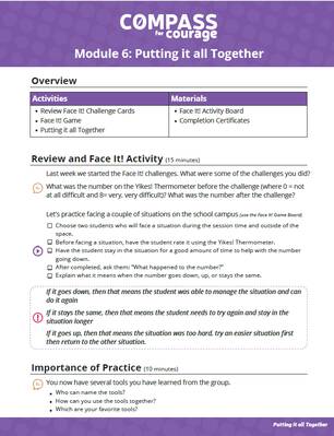 Module 6: Guide - Putting It Together | COMPASS for Courage ...