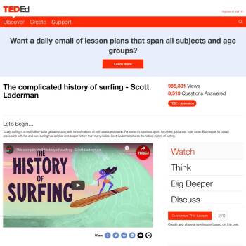 The complicated history of surfing - Scott Laderman :: Resources ...