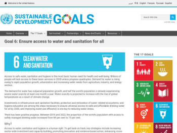 Clean Water and Sanitation for All: Exploring SDG 6 for a Sustainable ...