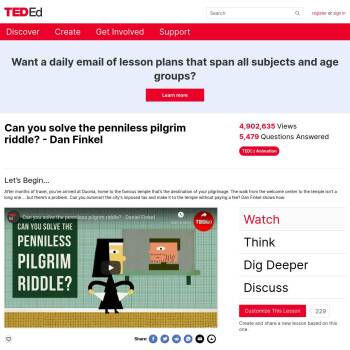 Can you solve the penniless pilgrim riddle? - Dan Finkel :: Resources ...