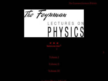The Feynman Physics Lectures :: Resources :: California Educators Together
