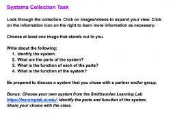 Exploring Systems - for teachers :: Resources :: California Educators ...