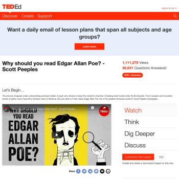 Why should you read Edgar Allan Poe? - Scott Peeples :: Resources ...
