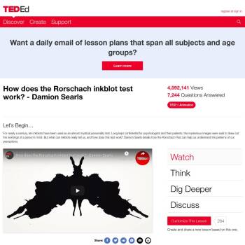 How does the Rorschach inkblot test work? - Damion Searls :: Resources ...