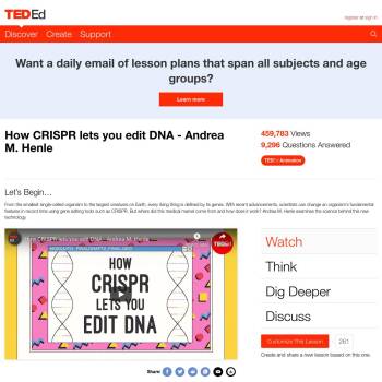 How CRISPR lets you edit DNA - Andrea M. Henle :: Resources ...