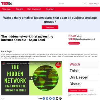 The hidden network that makes the internet possible - Sajan Saini ...