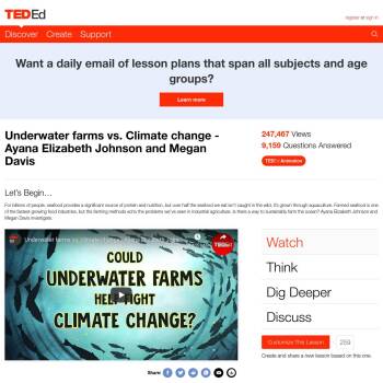 Underwater farms vs. Climate change - Ayana Elizabeth Johnson and Megan ...
