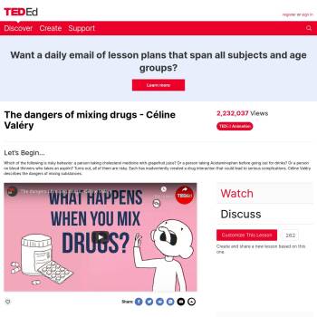 The dangers of mixing drugs - Céline Valéry :: Resources :: California ...