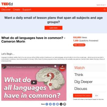 What do all languages have in common? - Cameron Morin :: Resources ...