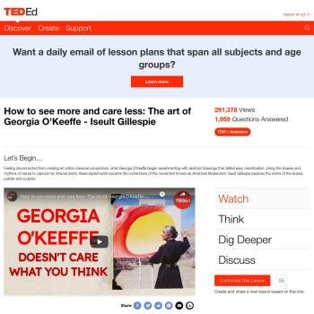 How to see more and care less: The art of Georgia O’Keeffe - Iseult ...