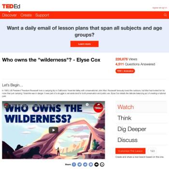 Who owns the “wilderness”? - Elyse Cox :: Resources :: California ...