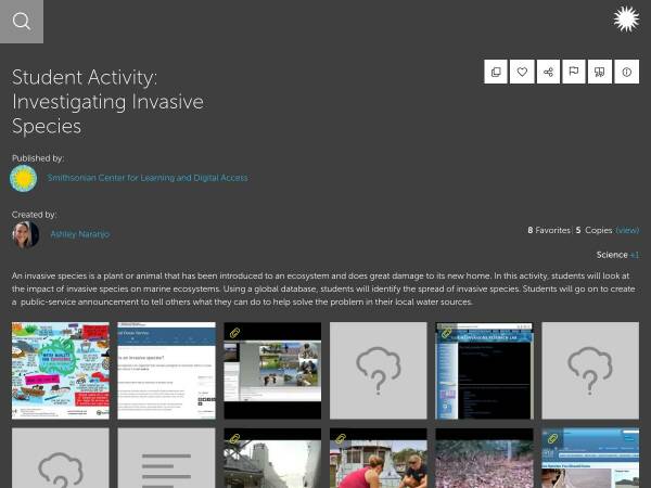 Student Activity: Investigating Invasive Species :: Resources ...