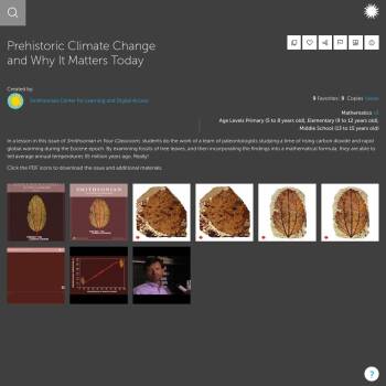 Prehistoric Climate Change and Why It Matters Today :: Resources ...