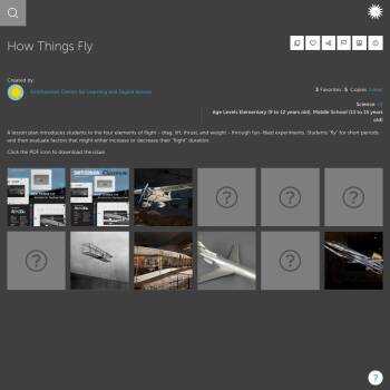 How Things Fly :: Resources :: California Educators Together