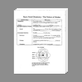 Basic Food Chemistry-student :: Resources :: California Educators Together