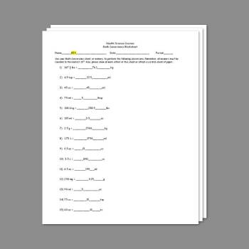 math conversion worksheet KEY.pdf :: Resources :: California Educators ...