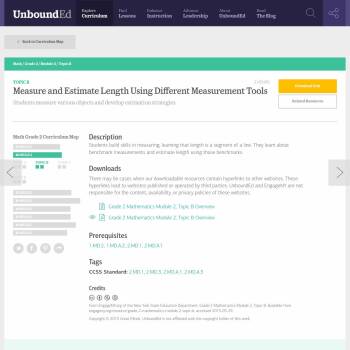 Measure and Estimate Length Using Different Measurement Tools ...