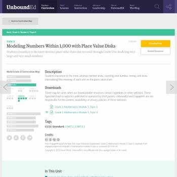 Modeling Numbers Within 1,000 with Place Value Disks :: Resources ...