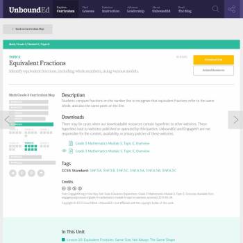 Equivalent Fractions :: Resources :: California Educators Together
