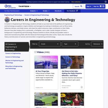 Careers In Engineering and Technology :: Resources :: California ...
