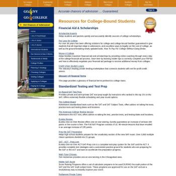 College Admissions Services :: Resources :: California Educators Together