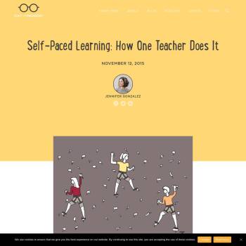 Self-Paced Learning: How One Teacher Does It :: Resources :: California ...