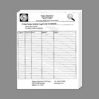 Crime Scene activity log :: Resources :: California Educators Together