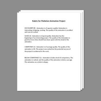 Pixilation_Animation_Rubric :: Resources :: California Educators Together