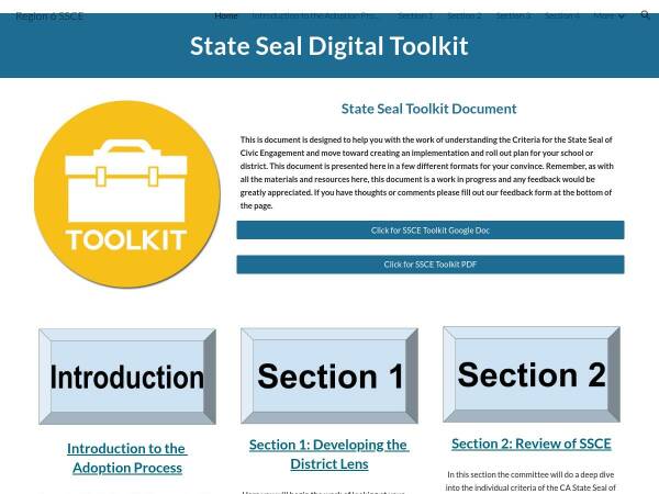 State Seal Digital Toolkit :: Resources :: California Educators Together